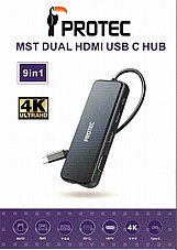 דקדה - Protec 9 IN 1 MST מולטיפורט ל 3 מסכים DM188 | תחנות עגינה